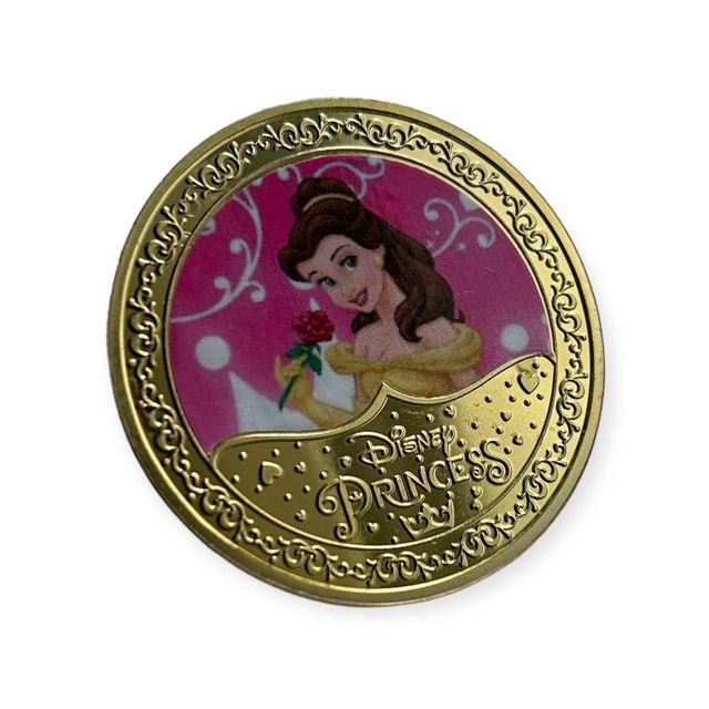 BELLE BEAUTY & Beast - Disneys 100 Years Of Wonder Gold Coin - Disney ...