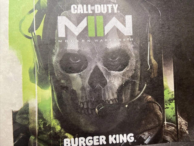 BURGER KING CALL of Duty: Modern Warfare 2 | Burger Town Operator Skin ...