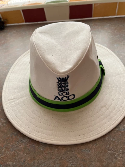 ECB ACO CRICKET Umpire White Hat. Size 58cm. £9.00 - PicClick UK