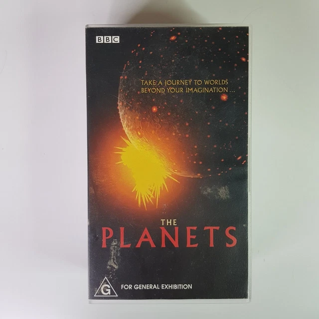 THE PLANETS ABC BBC VHS 2 Tape Box Set 1992 TV Series Show Space ...
