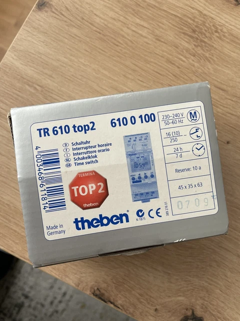 THEBEN TR 610 top2 Zeitschaltuhr digital für hutschiene EUR 39,00 ...
