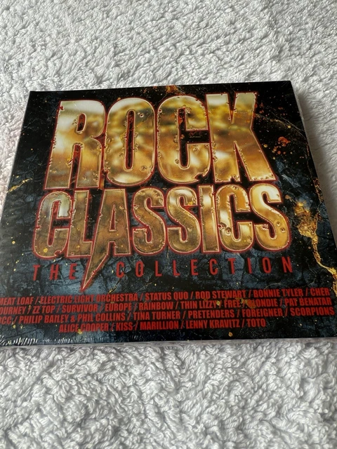 ROCK CLASSICS - THE COLLECTION: VARIOUS ARTISTS. 2025 4 x CDs. NEW ...