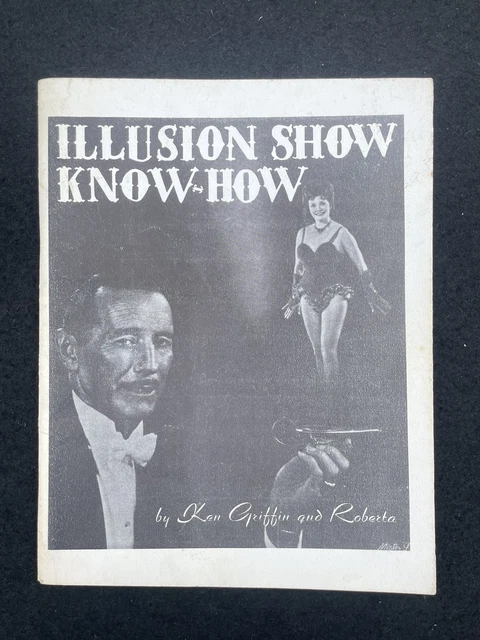 RARE VINTAGE MAGIC Tricks Book Stage Illusions Illusion Show Know How £ ...