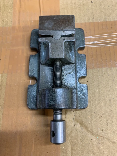 MYFORD SUPER 7 vice for vertical slide complete with swivel jaw #11 £52 ...
