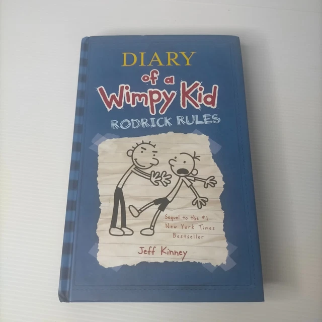 JEFF KINNEY DIARY of a Wimpy Kid Rodrick Rules Hardcover Book AU EUR 17 ...