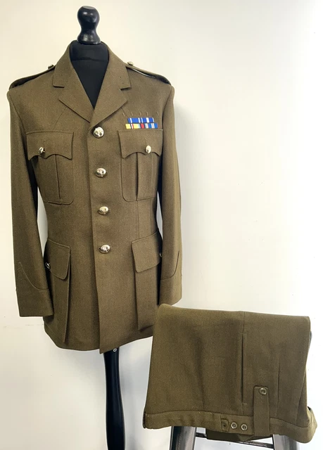 BRITISH MILITARY ISSUE Royal Signals Major's Officers Dress Uniform £79 ...