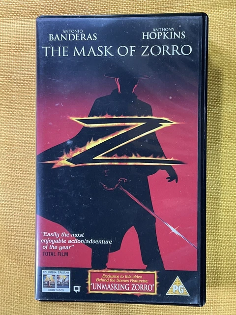 THE MASK OF Zorro - VHS Videotape £3.00 - PicClick UK