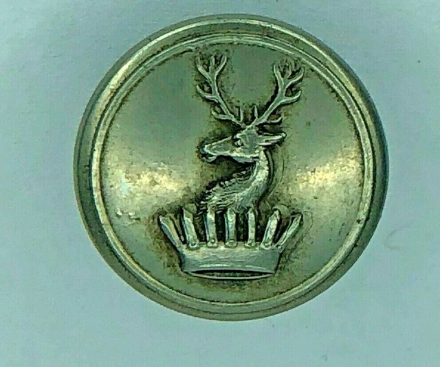19TH CENTURY LIVERY button Major Family Clan 16 mm B Armfield ...
