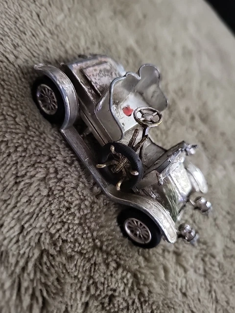 VINTAGE OLD TIN Car Toy Model Of Yesteryear No. 2 By Lesney Made in ...