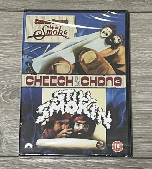 CHEECH AND CHONG: Up In Smoke/Still Smokin' DVD Cert 18 New & Sealed ...