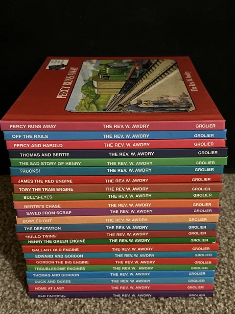 23 X THOMAS The Tank Engine Book Club Children's Books Vintage Hard ...