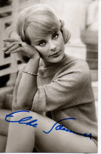 AUTOGRAMM - ELKE Sommer EUR 12,95 - PicClick DE