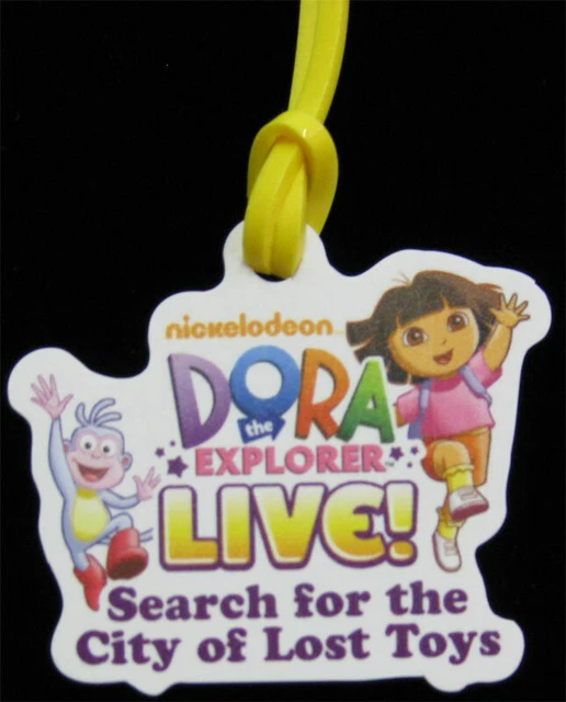 DORA L'EXPLORATRICE LIVE City of lost Toys charme/bracelet 2013 ...