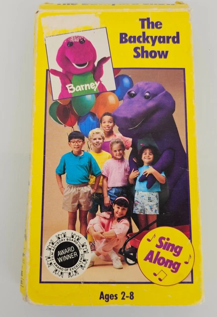 BARNEY - THE Backyard Show VHS 1992 £20.82 - PicClick UK