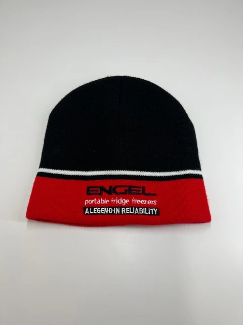 ENGEL FRIDGE BEANIE hat camping boating fishing one size fits most red ...