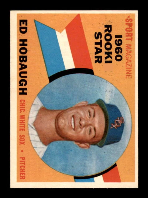 1960 TOPPS #131 Ed Hobaugh EXMT/EXMT+ RC recrue White Sox RS 247934 EUR ...