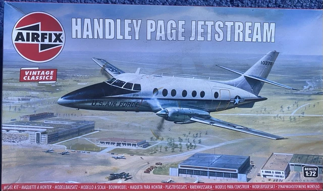 AIRFIX HANDLEY PAGE Jetstream 1:72 Model Kit £16.32 - PicClick UK