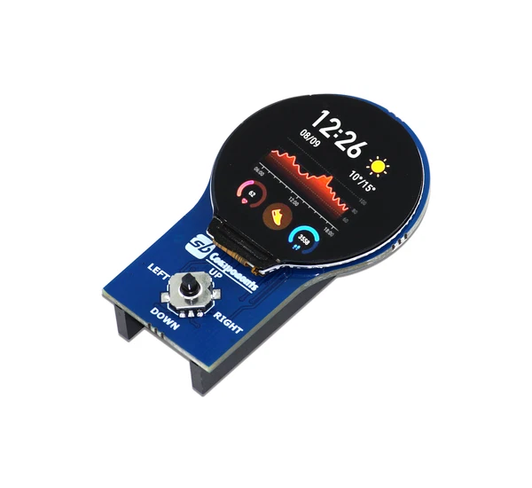 Raspberry Pi Pico Board With Pico 128inch Round Lcd Hat Raspberry Pi Pico Kit £3499 Picclick Uk 