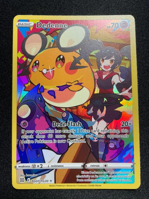 DEDENNE - TG07/TG30 Brilliant Stars Trainer Gallery Pokémon TCG EUR 1 ...
