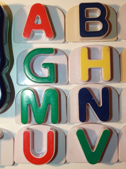 LEAP FROG LEAPFROG Fridge Magnetic Phonics Large Alphabet Complete Set ...