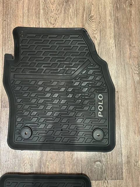 GENUINE VW POLO 2018-2024 Rubber Car Mats , Full Set £28.99 - PicClick UK