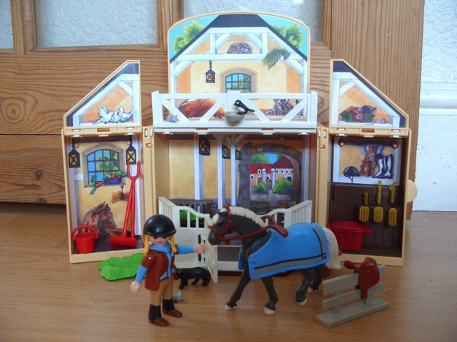 PLAYMOBIL 100% COMPLETE Set 5418 My Secret Play Box Horse Stable £21.45 ...