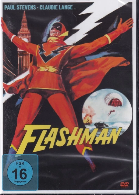 FLASHMAN DVD SUPERHELDEN Action Blockbuster Kult Superkräfte NEU FSK 16 ...