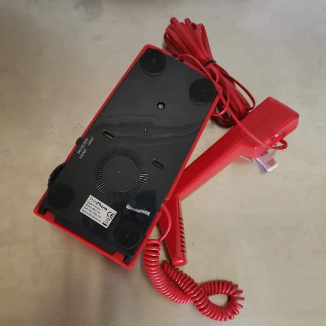 TRIM PHONE IN red, Perfect Condition 1970s vintage style landline, Wild ...