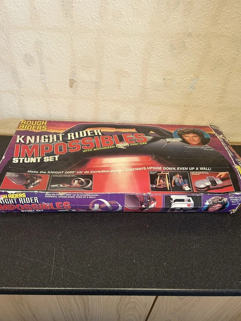 VINTAGE 1980S KNIGHT Rider Impossibles Stunt Set Rough Riders ...