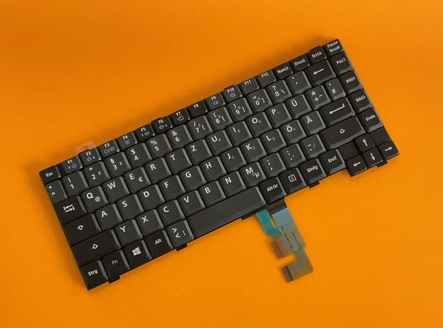 PANASONIC TOUGHBOOK BLACK GERMAN Keyboard Layout CF-53 CF-31 CF-52 ...