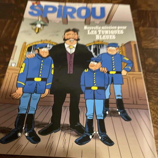 TIM UND STRUPPI Spirou 4506 2024 Cover Blauen Boys Spirou Und Fantasio ...