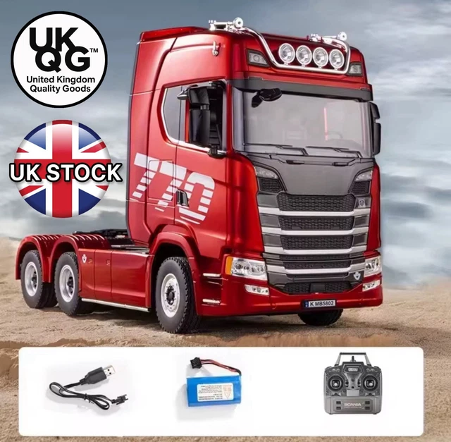 SCANIA 770S RC 1:18 Truck Remote Control Radio Light + Sound Lorry 25 ...