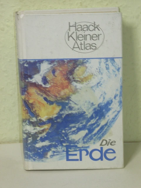 HAACK KLEINER ATLAS die Erde - VEB Hermann Haack Gotha Auflage 1989 EUR ...