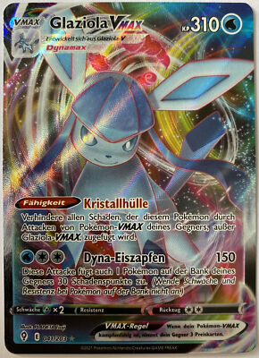 Pokemon Karte Glaziola Vmax Wert ZU VERKAUFEN! - PicClick DE