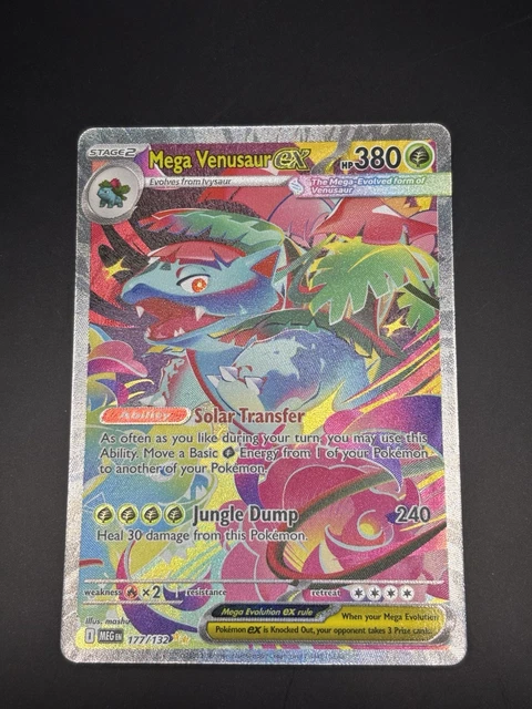 POKÉMON TCG MEGA Evolutions Mega Venasaur EX SIR 172/132 Pack Fresh NM ...