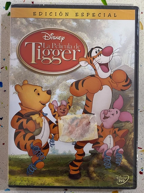 THE FILM OF Tigger DVD Disney Edition Special - New Sealed Spanish Ying ...