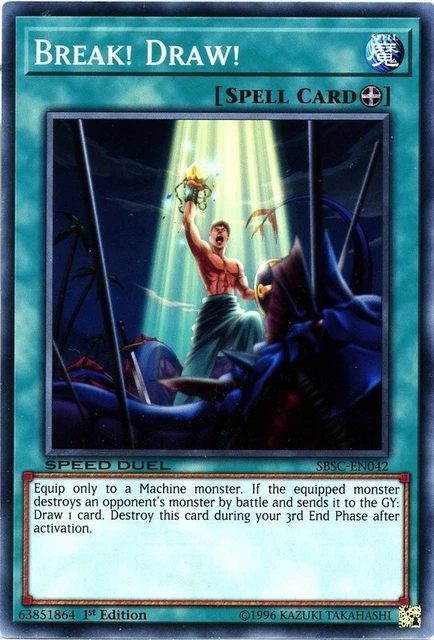 YGO SBSC-EN042 BREAK! Draw! SBSC-EN042 Yu-gi-oh £1.02 - PicClick UK