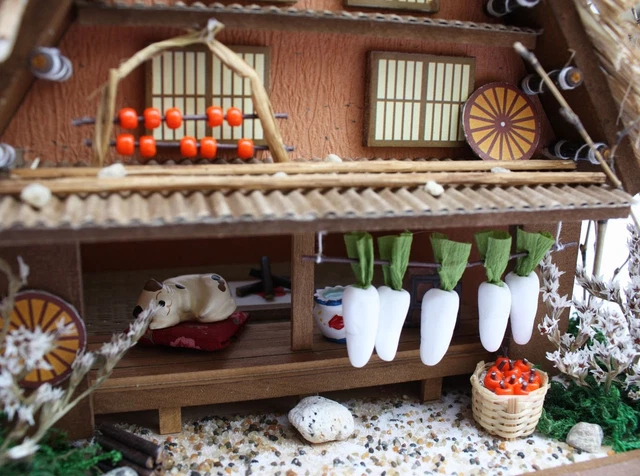 BILLY HANDMADE DOLLHOUSE Kit Road Series Road Shirakawa Go 8611 Japan £ ...