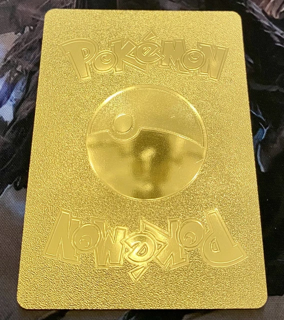 POKEMON PIKACHU V And Pikachu Vmax Gold Foil Fan Art Lot of 3 Cards $6. ...