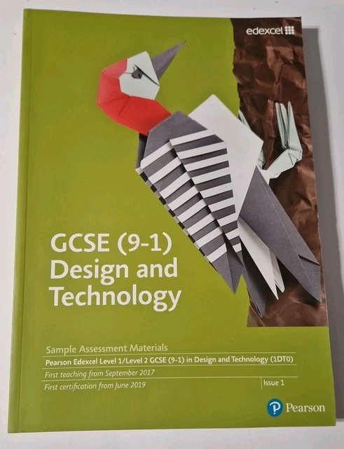 GCSE (9-1) EDEXCEL Design And Technology Sample Assessment Materials ...