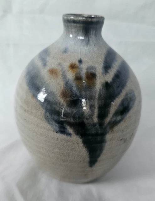GORGEOUS YELLAND STUDIO pottery vase, by Michael Leach £45.00 - PicClick UK