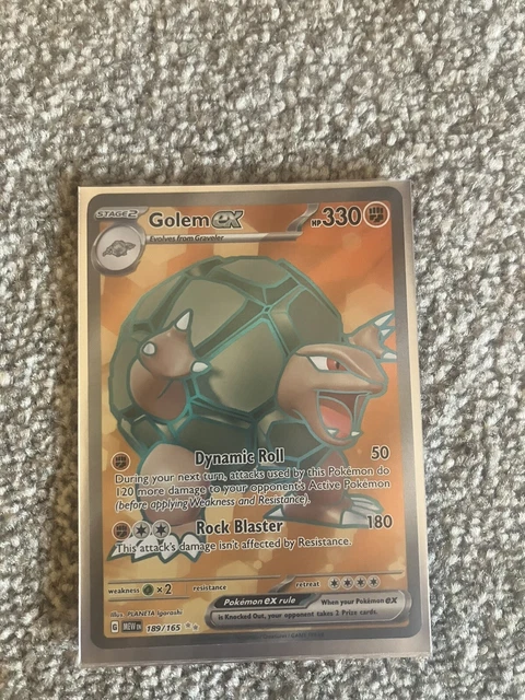 GOLEM EX 189/165 Holo Ultra Rare English S & V 151 - Pokemon Card EUR ...