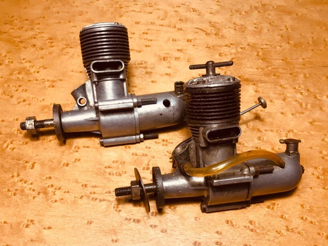 VINTAGE FROG 250 Diesel model airplane aeroplane engine plus Parts ...