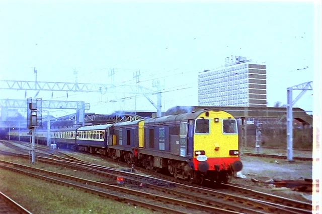 35MM RAILWAY COLOUR Negative Class 20 312 and 20 306 at Crewe £2.54 ...