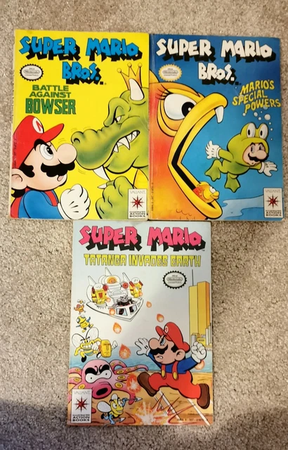 RARE 3 OFFICIAL Nintendo Super Mario Bros Comics £14.99 - PicClick UK