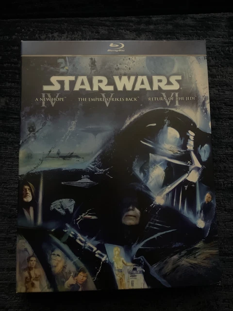 STAR WARS: THE Original Trilogy Episodes IV-VI (Blu-ray Disc, 2011, 3 ...