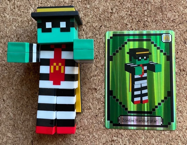 MINECRAFT MOVIE MCDONALD’S Happy Meal Toy 2025 - Creeper 🟩 £4.83 ...