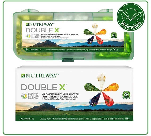 6 X AMWAY NUTRILITE DOUBLE X Multivitamin Multimineral Concentrate 31 ...