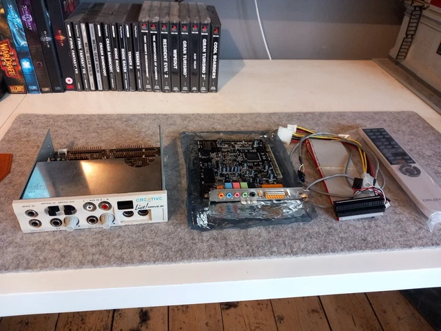 CREATIVE LABS SOUND Blaster Live! 5.1 PCI SB0060 with Live Drive II 5. ...