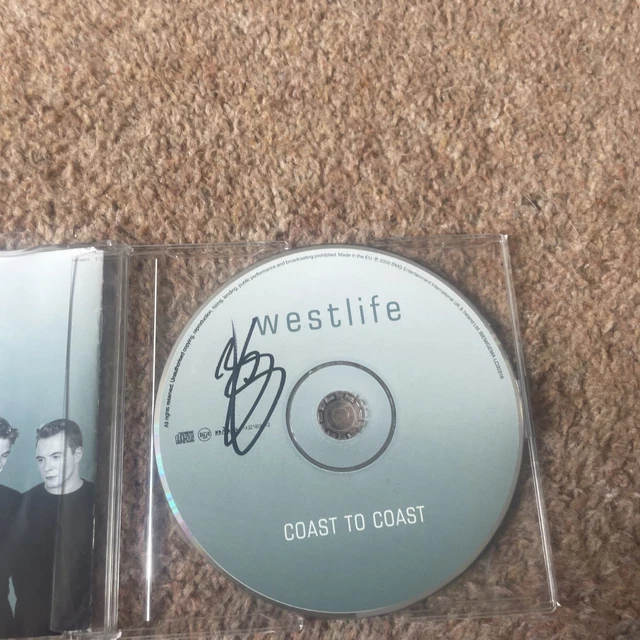 BRYAN MCFADDEN SIGNED WESTLIFE COAST TO COAST CD £16.14 - PicClick UK